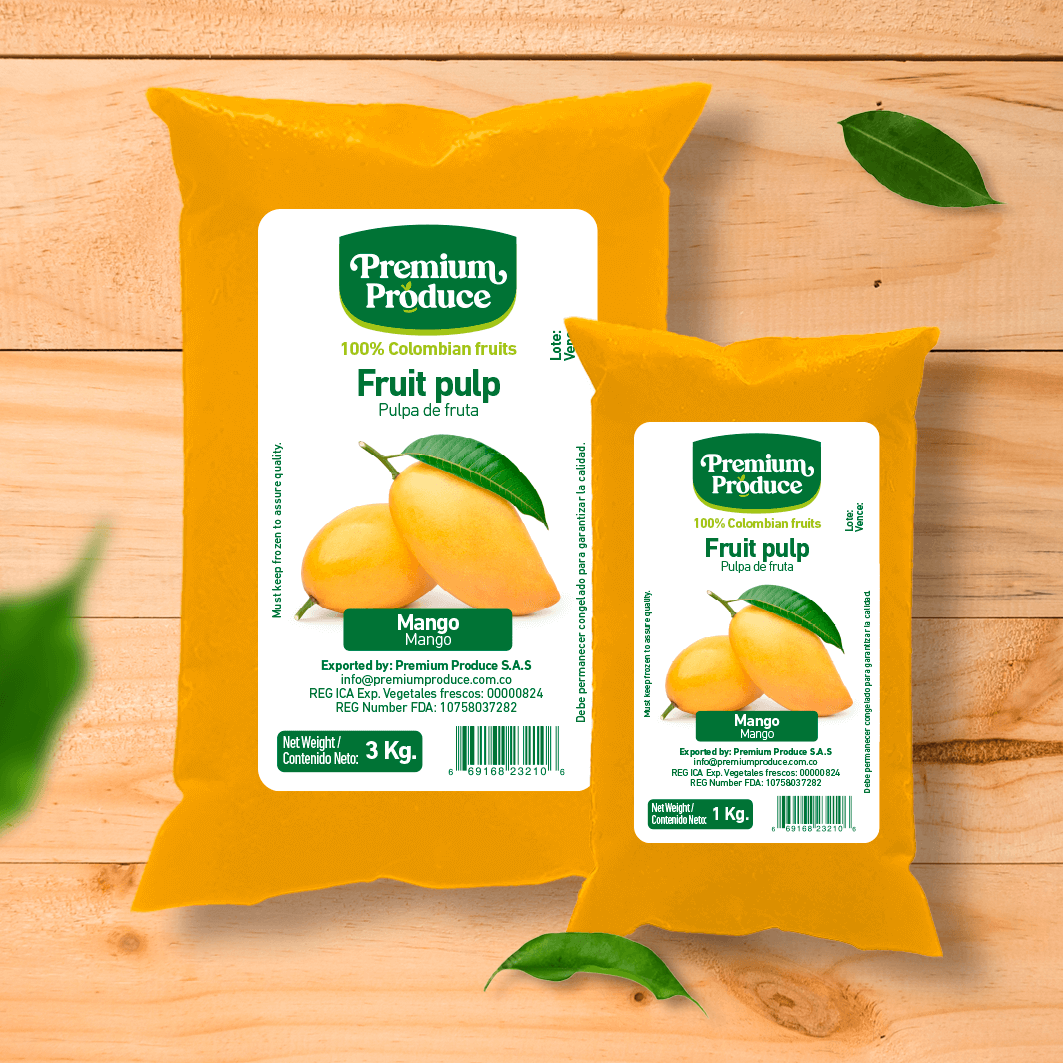 Pulpa de Mango - Premium Produce S.A.S